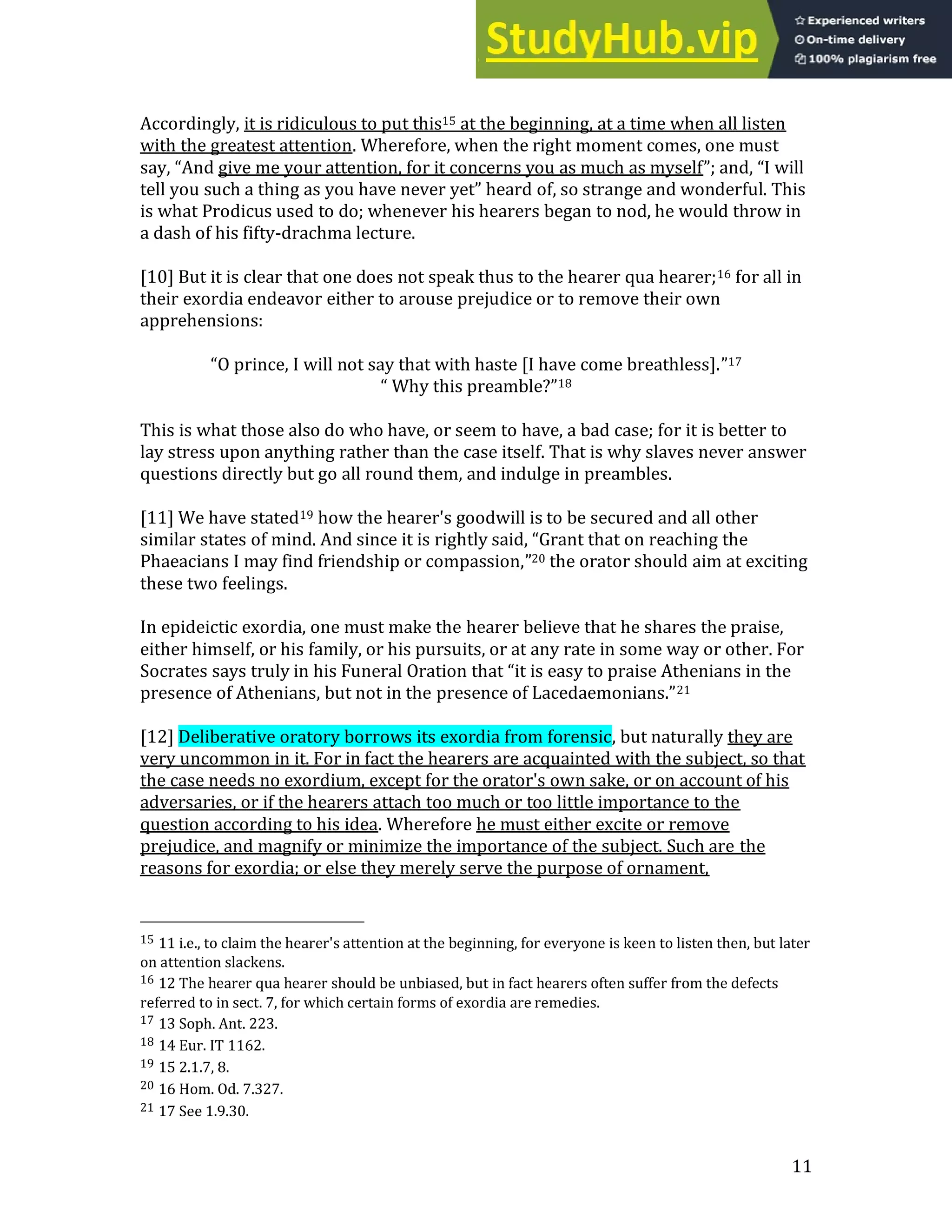 Aristotle And Longinus On Good Writing (2021) | PDF