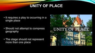 Aristotlelian three unities of drama | PPT