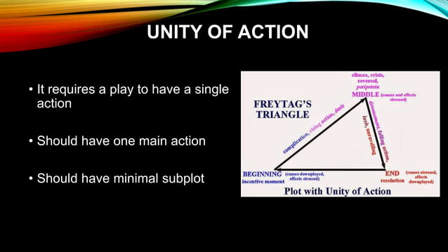 Aristotlelian three unities of drama | PPT