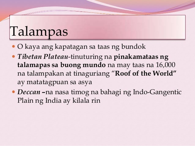 Ang Pinakamataas Na Talampas Sa Daigdig Na Tinaguriang Roof Of The ...