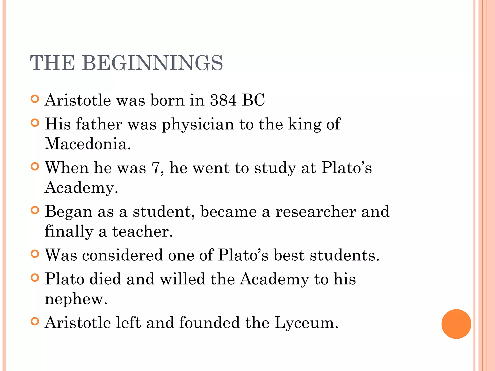 Aristotle presentation | PPT
