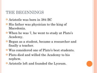 Aristotle presentation | PPT