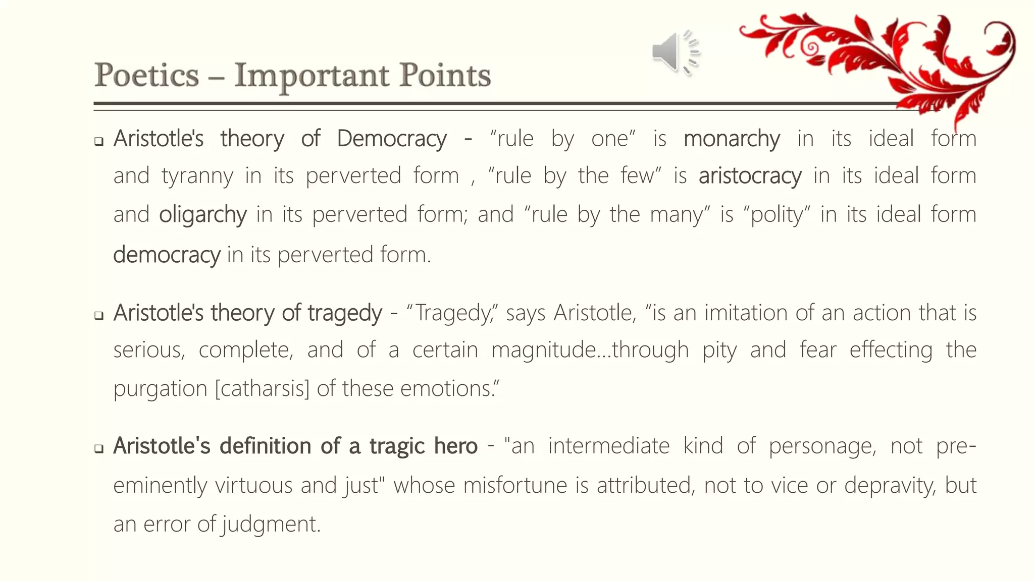 Aristotle’s | PPTX