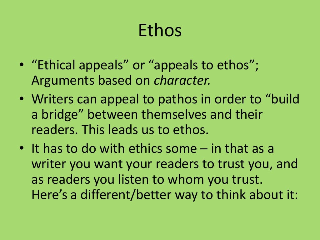 Aristotle’s appeals