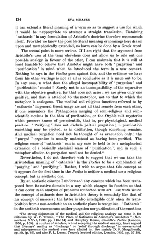 Aristotles catharsis and aesthetic pleasure, by eva shaper | PDF
