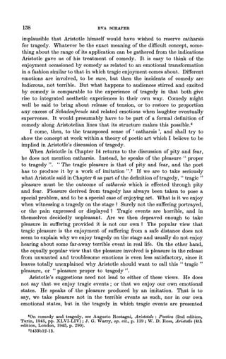 Aristotles catharsis and aesthetic pleasure, by eva shaper | PDF