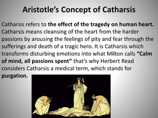 Aristotle's concept of tragedy | PPTX