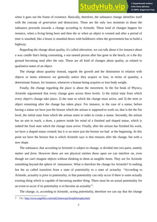 Aristotle S Four Causes | PDF