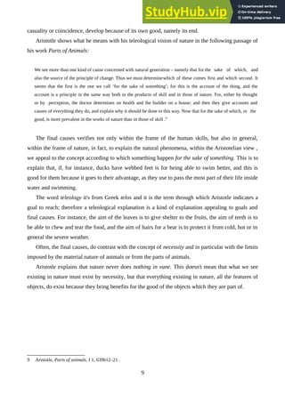 Aristotle S Four Causes | PDF