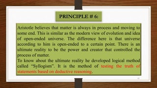 Aristotle' s realism presentation | PPTX