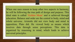 Aristotle' s realism presentation | PPTX