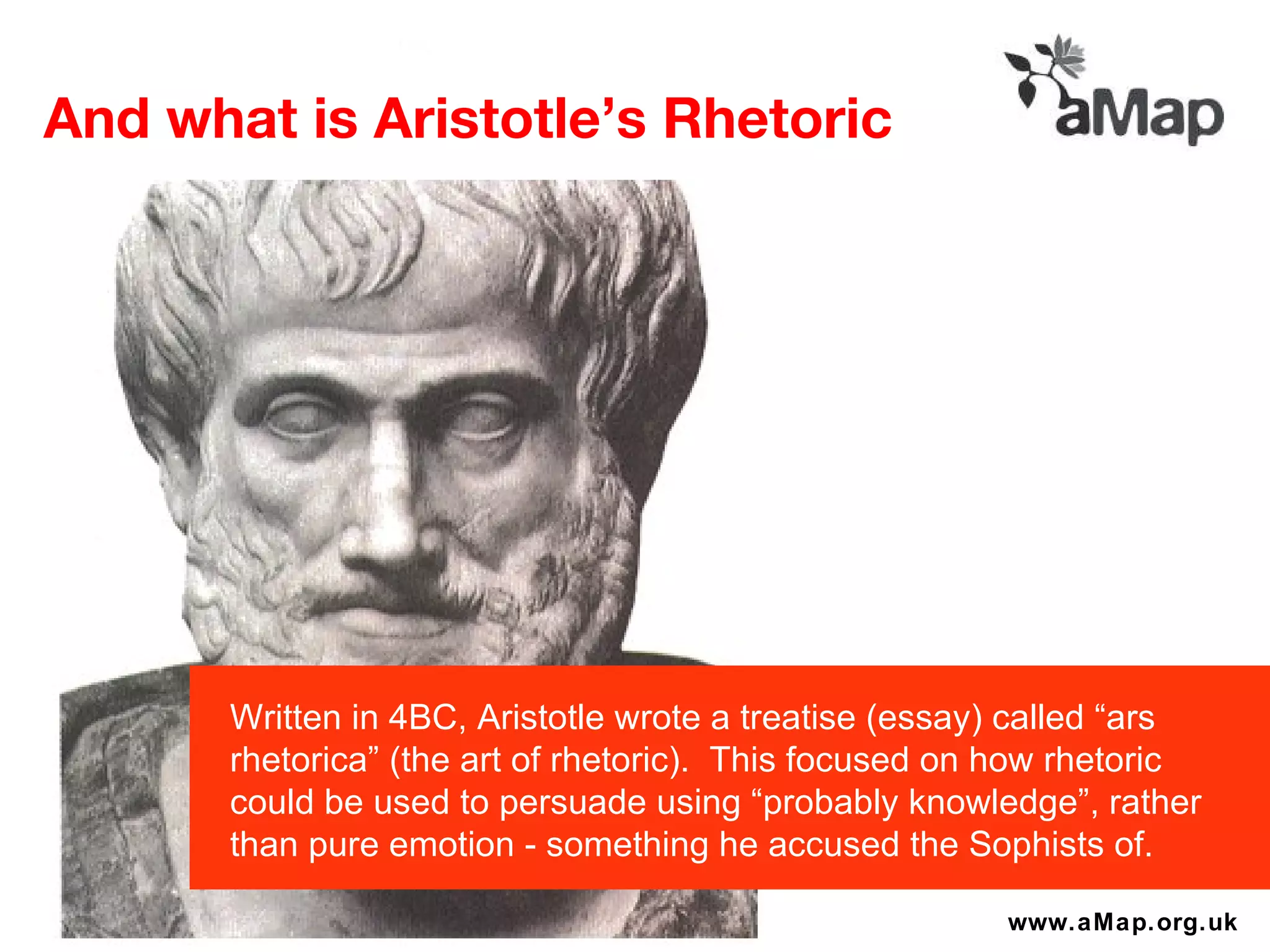 Aristotle's rhetoric | PPT