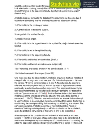 Aristotle S Topics And Informal Reasoning | PDF