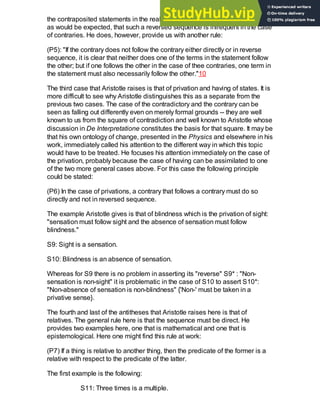 Aristotle S Topics And Informal Reasoning | PDF