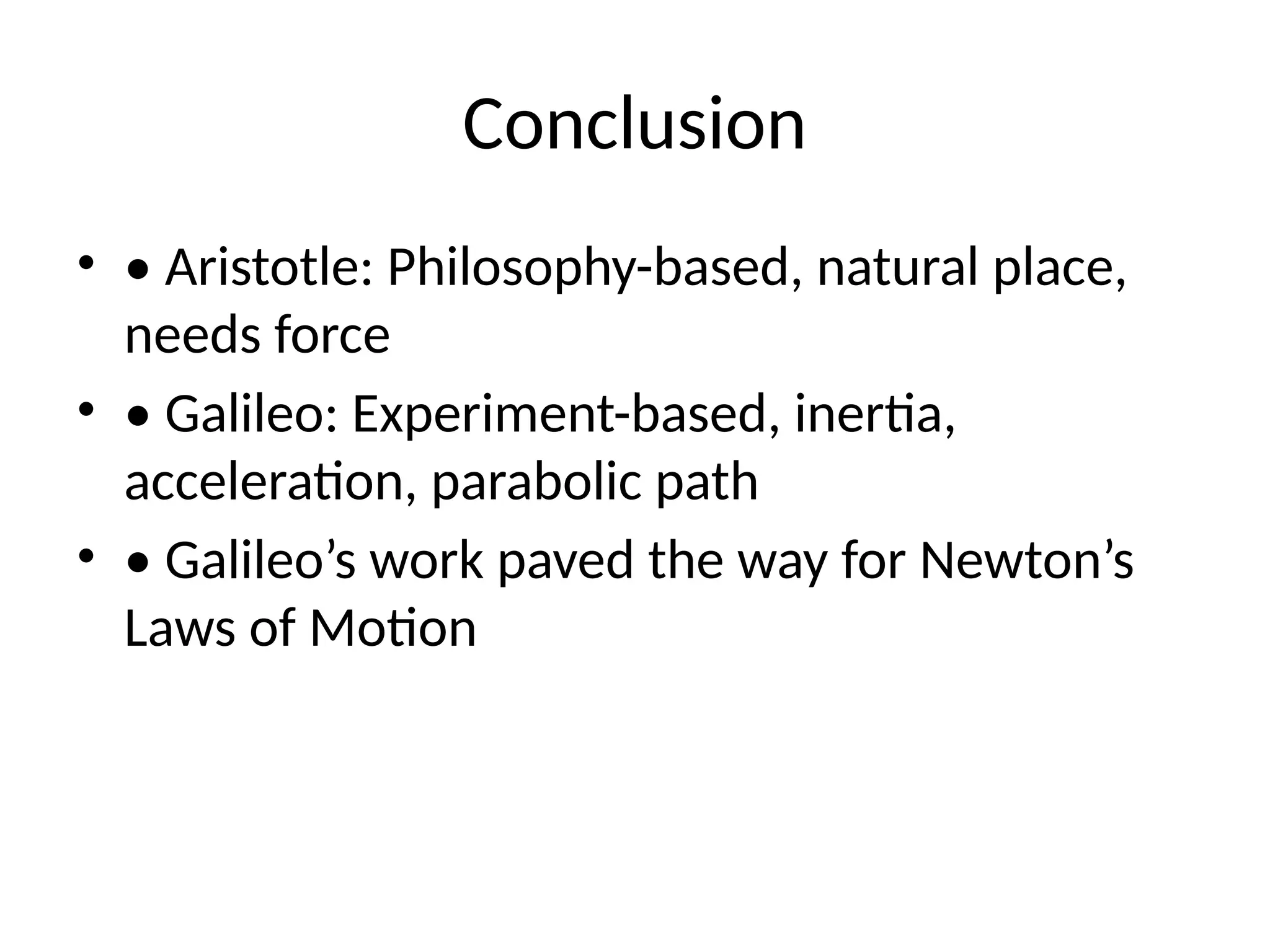 Aristotle_vs_Galileo_views in motion ppt | PPTX
