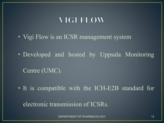 Aris G PHARMACOVIGILANCE AND VIGIFLOW | PPTX