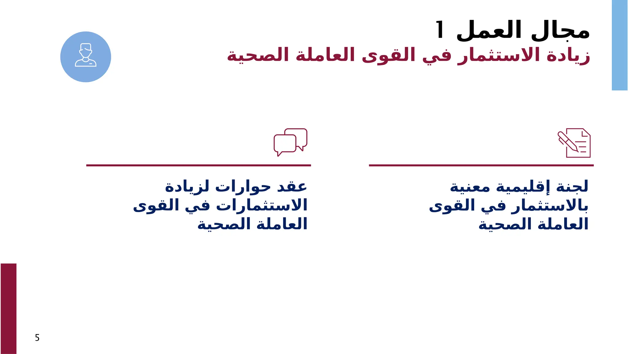 Regional flagship initiative : Investing in a resilient health workforce | PPT