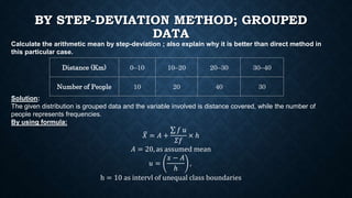 Arithematic mean | PPTX | Physics | Science