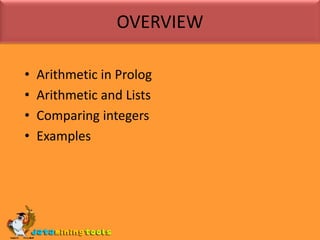 PROLOG: Arithmetic Operations In Prolog | PPT