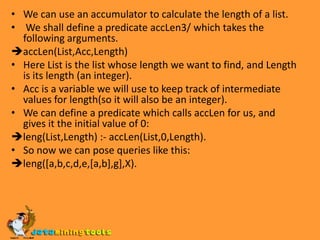 Prolog: Arithmetic Operations In Prolog | PPT