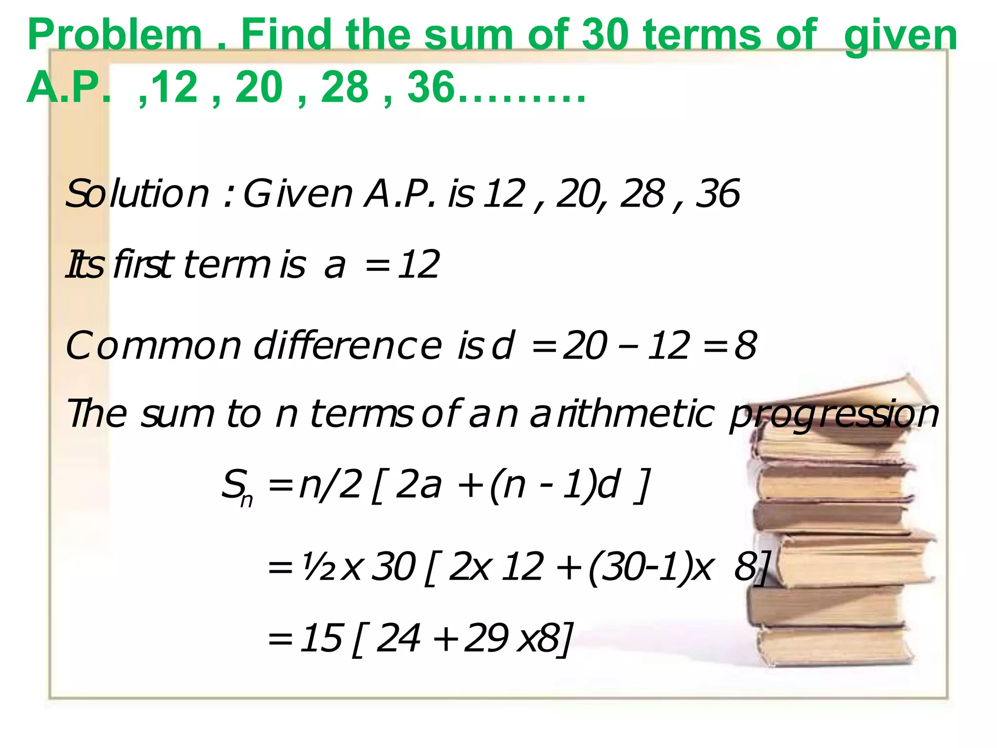 arithmatic progression.pptx