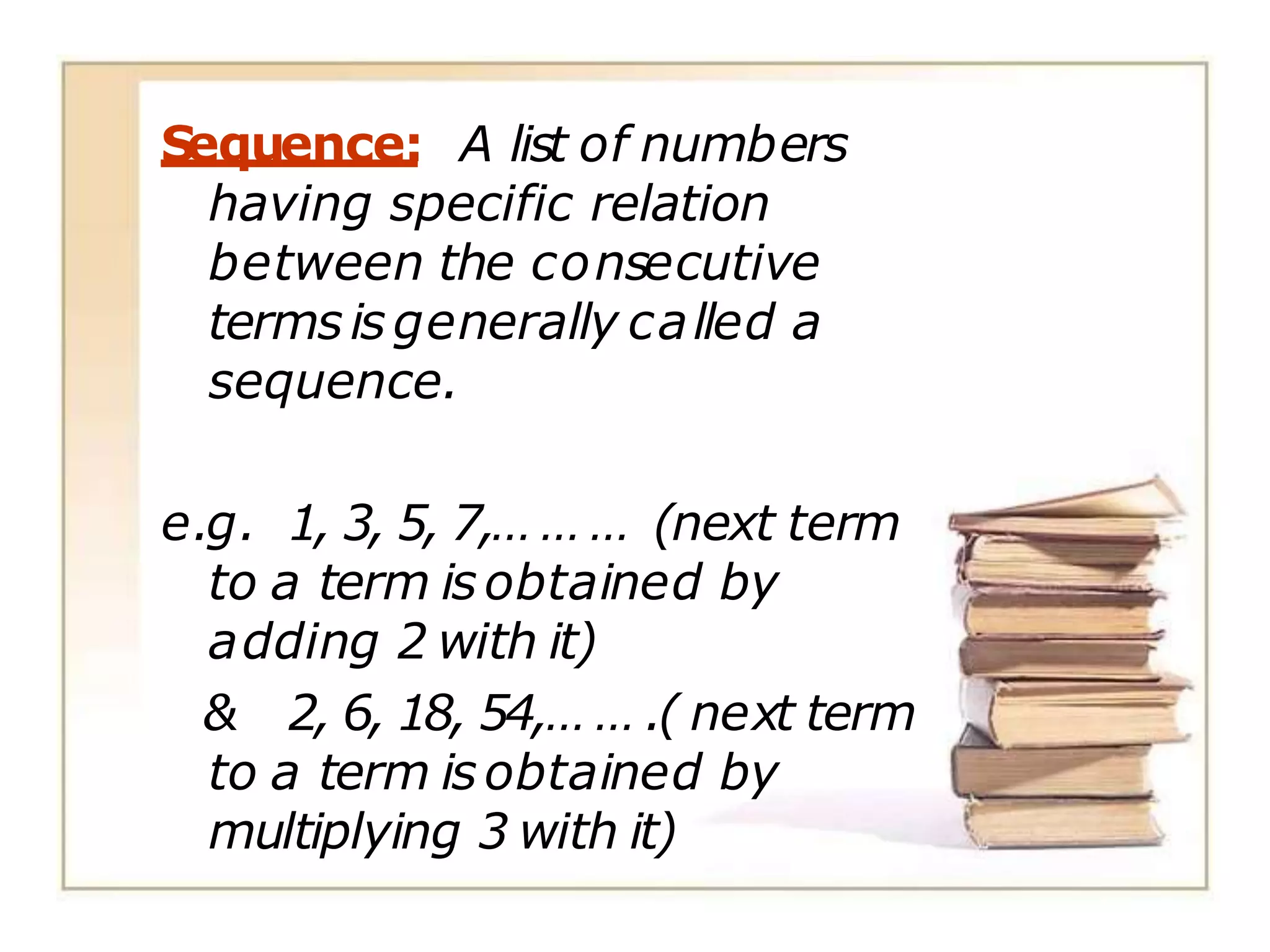 arithmatic progression.pptx | Homework and Study | Education