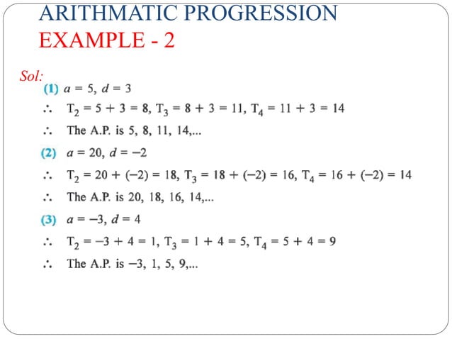 ARITHMATIC PROGRESSIONS CLASS X MODULE 1 | PPT