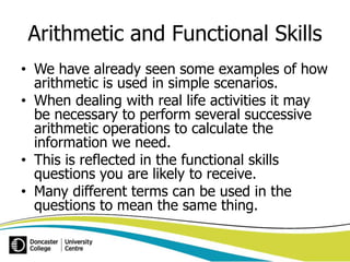 Arithmetic | PPTX