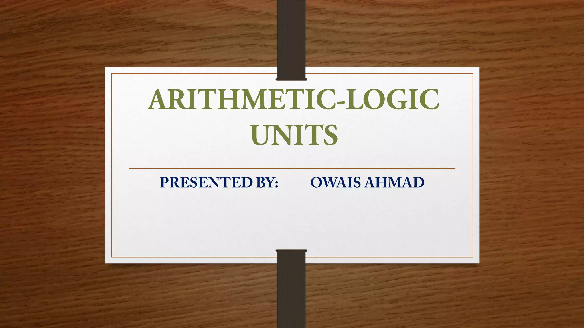 Arithmetic Logic Units Pptx Programming Languages Computing 8455