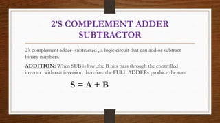 Arithmetic logic units | PPTX
