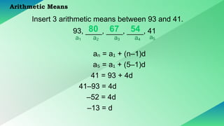 Arithmetic-Sequence-Quarter 1 week 2 Grade 10 | PPTX