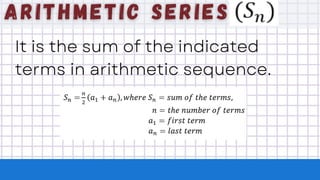 ARITHMETIC-SERIES-MATHEMATICS-GRADE-10 '24 | PPT
