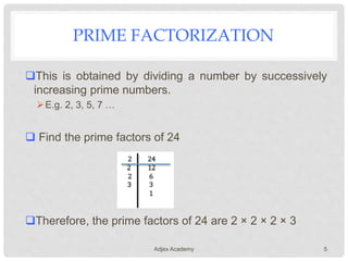 Arithmetic 2 | PPTX