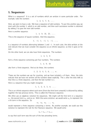 Arithmetic And Geometric Progressions | PDF