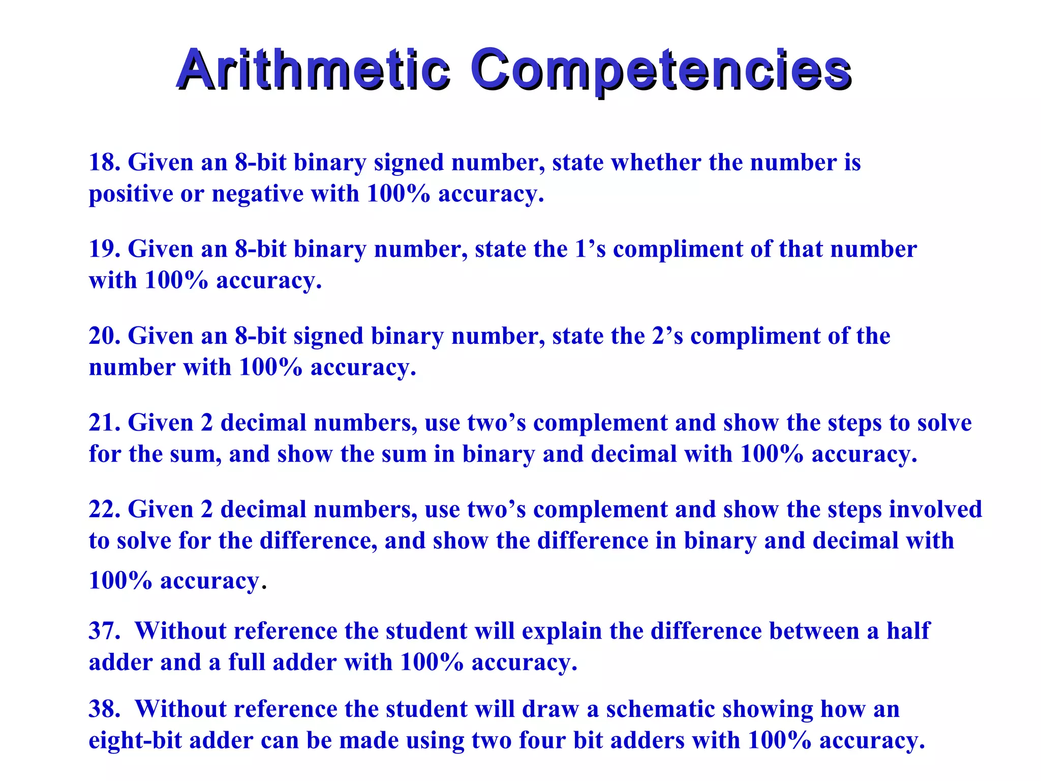 Arithmetic Circuits Ppt Programming Languages Computing