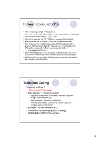 Arithmetic Coding | PDF