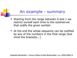 Arithmetic coding | PPT