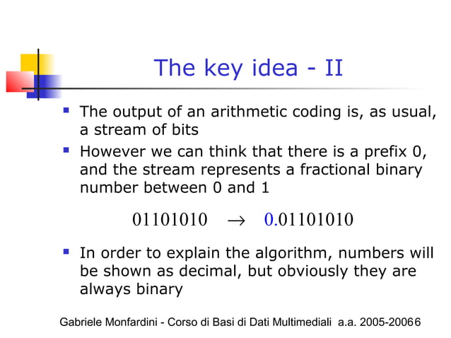 Arithmetic coding | PPT