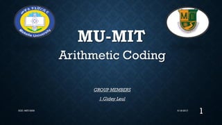 Arithmetic coding | PDF