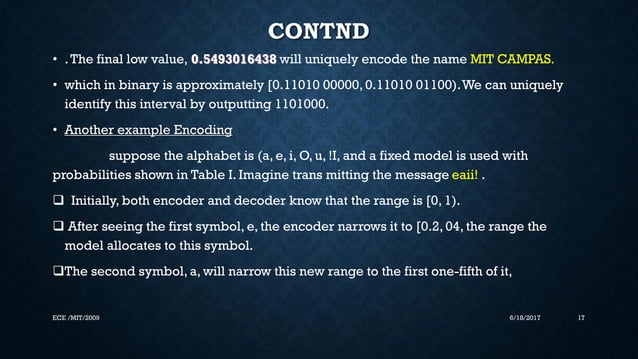 Arithmetic coding | PDF
