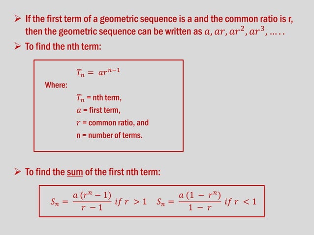 Chapter 1 - Arithmetic & Geometric Sequence | PDF
