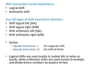 Arithmetic instructions | PPT