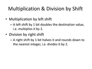 Arithmetic instructions | PPT