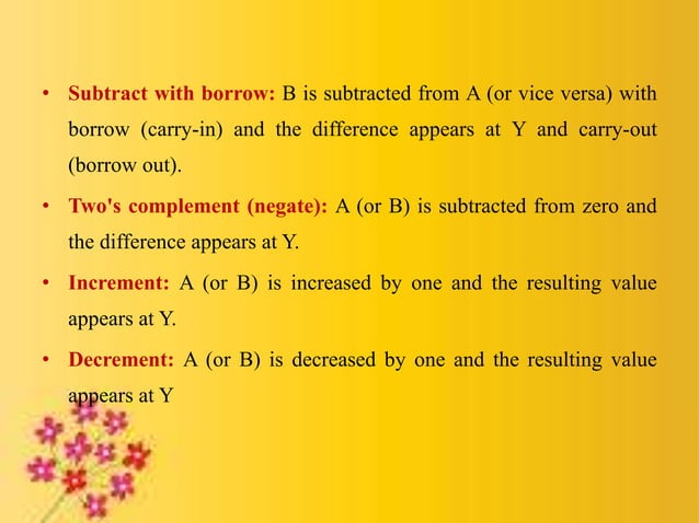 Arithmetic And Logic Unit Ppt