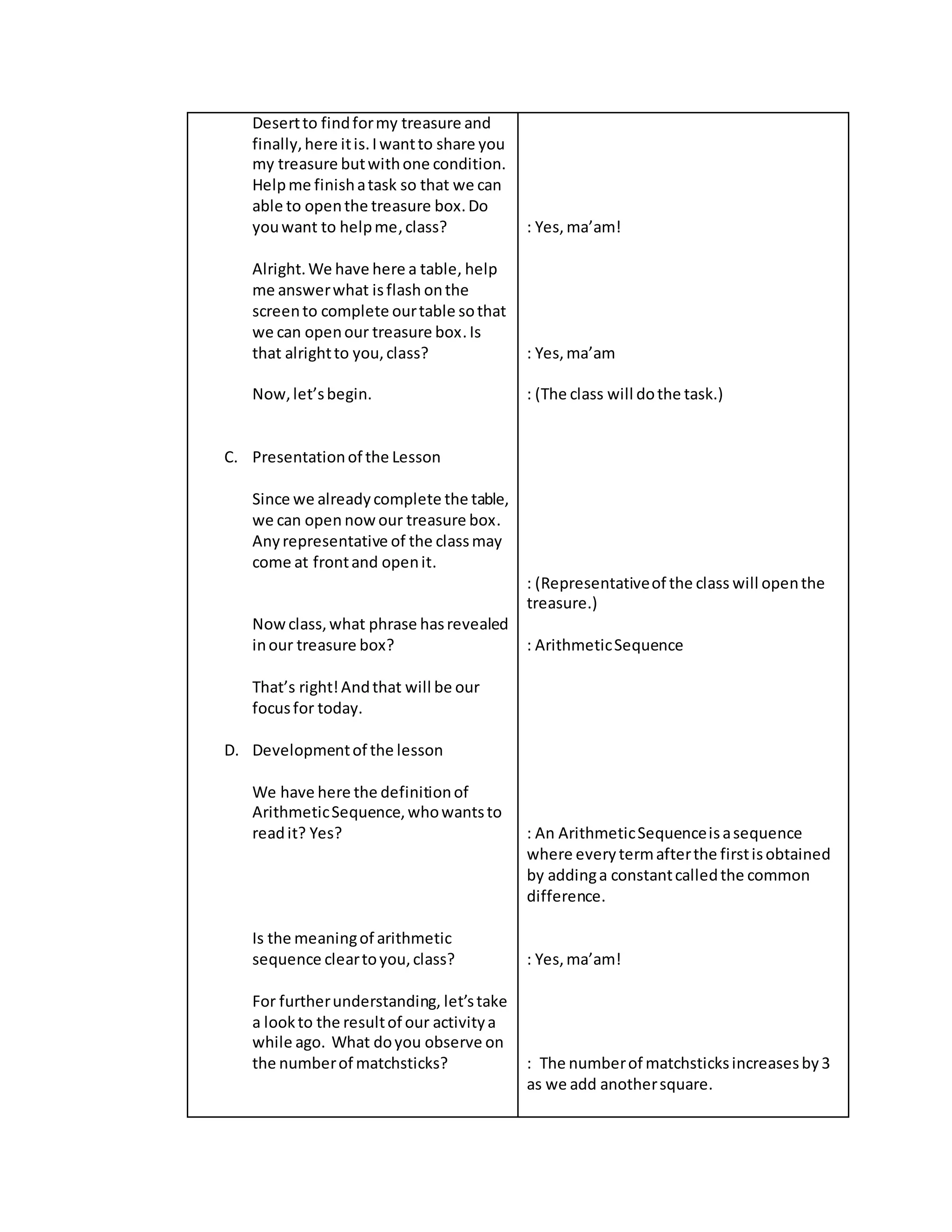 Arithmetic lp | DOCX