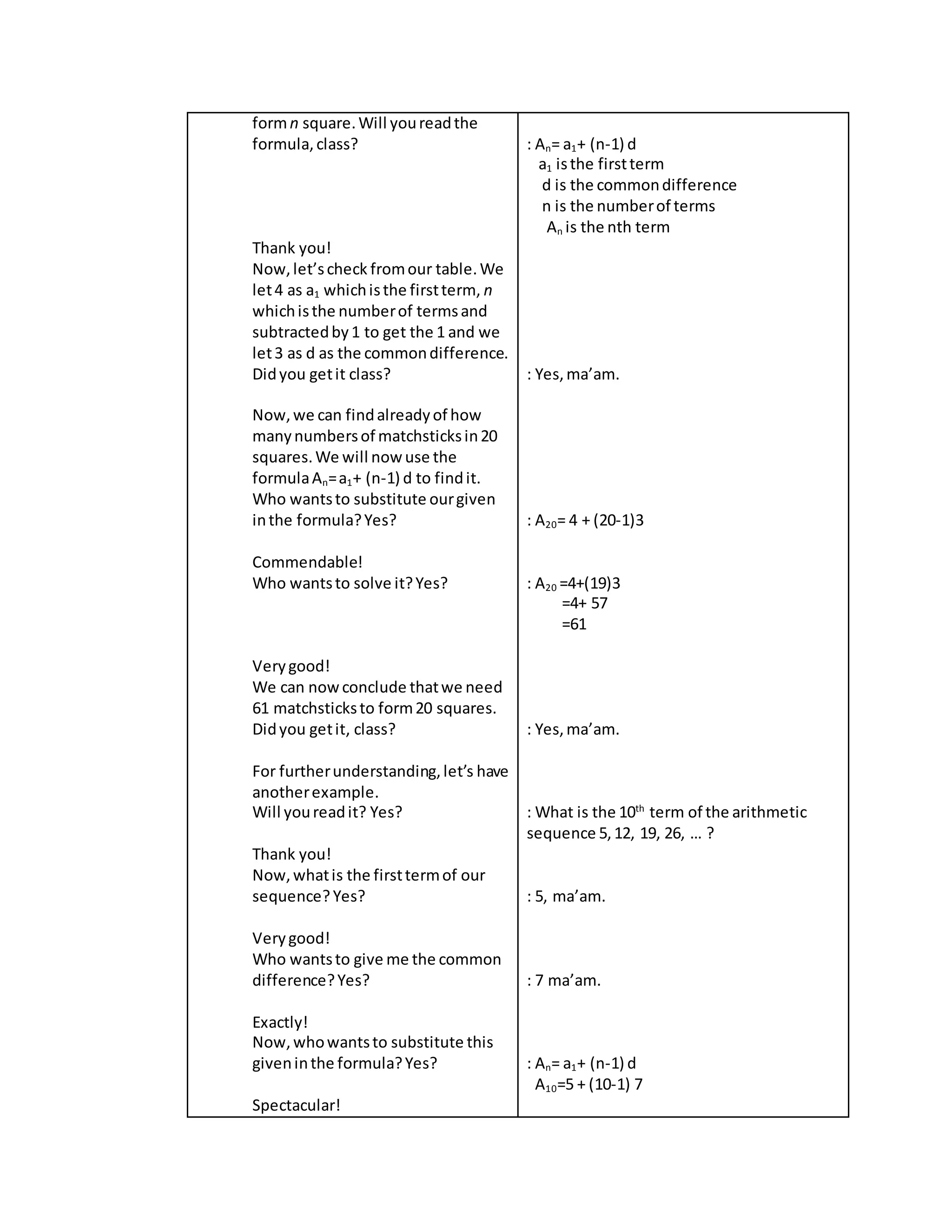 Arithmetic lp | DOCX