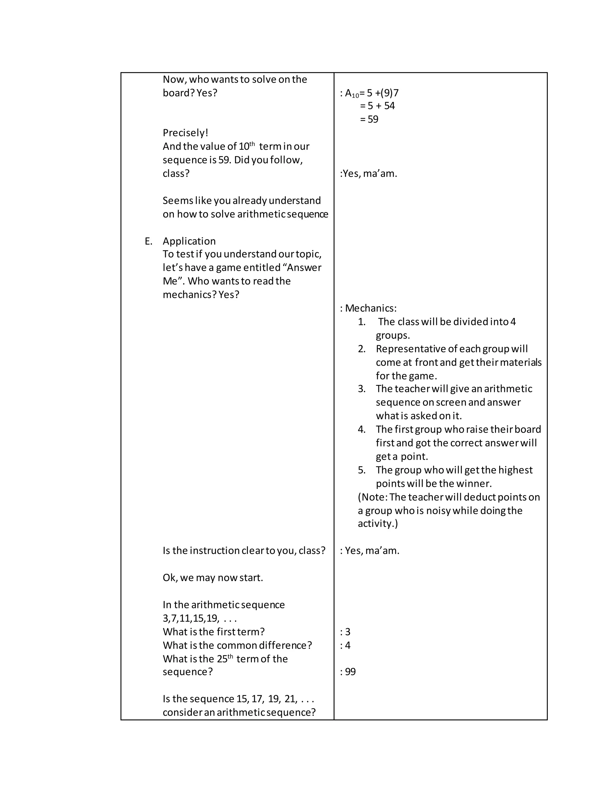 Arithmetic lp | DOCX