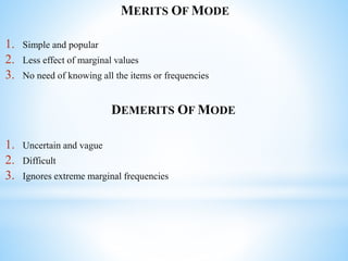 Arithmetic mean | PPTX