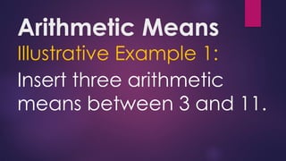 Arithmetic Means.pptx_whefdjabcascbjajejk | PPT