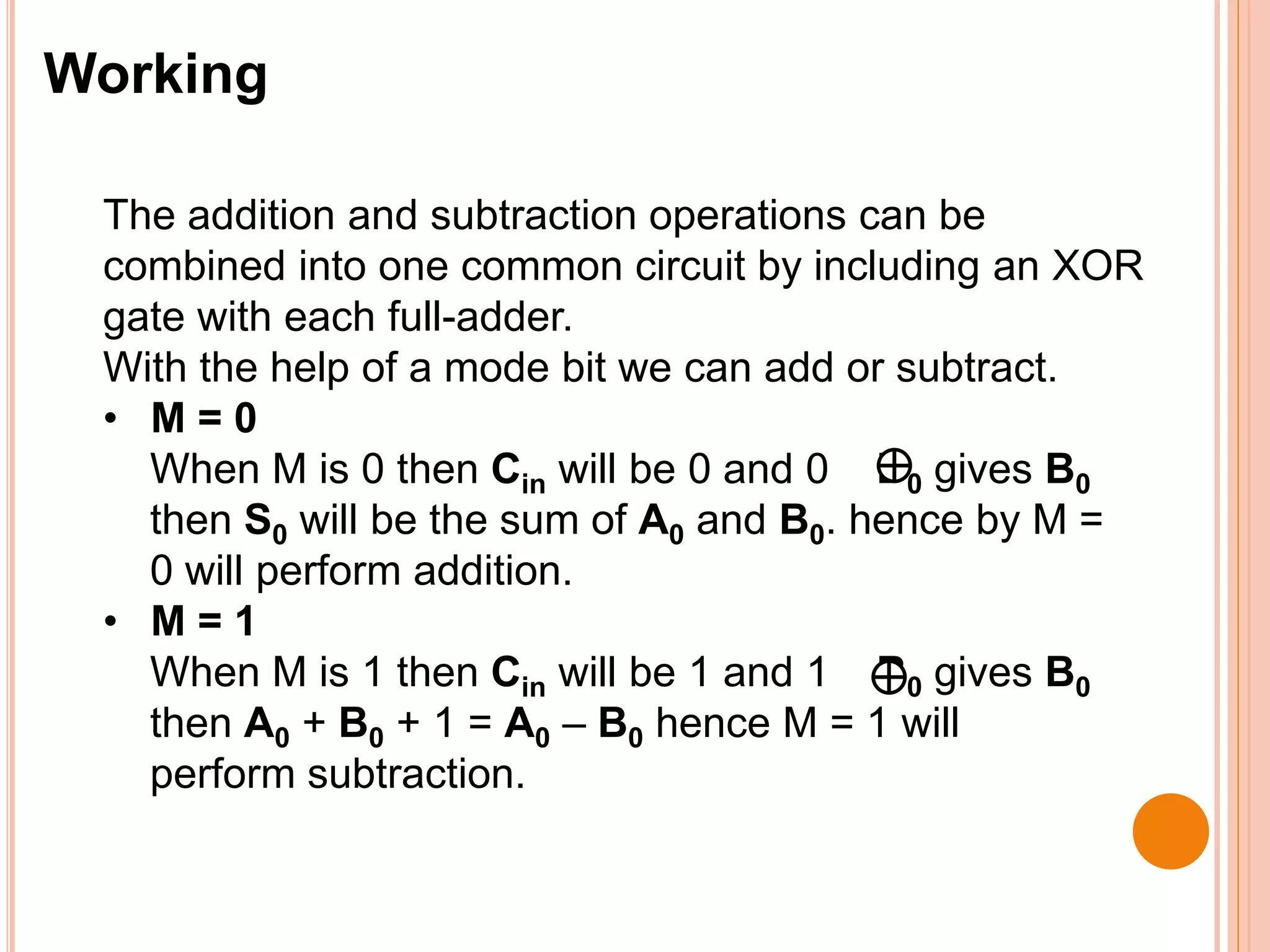 Arithmetic micro operations | PPTX